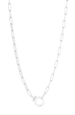 Gorjana Parker Link Collar Necklace - Silver