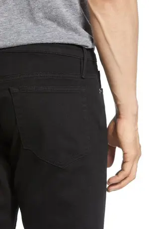 FRAME L'homme Slim Fit Jeans - Noir
