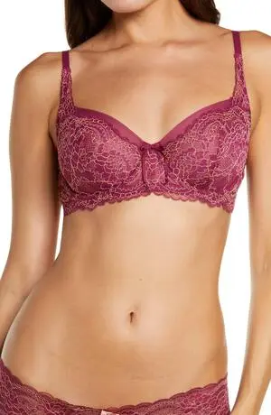 SKARLETT BLUE Minx Underwire Balconette Bra Rapture / Tea Rose