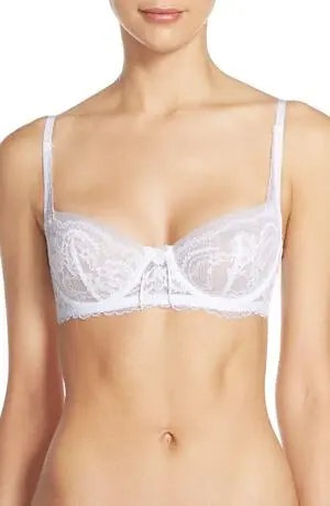 SKARLETT BLUE Minx Underwire Balconette Bra White