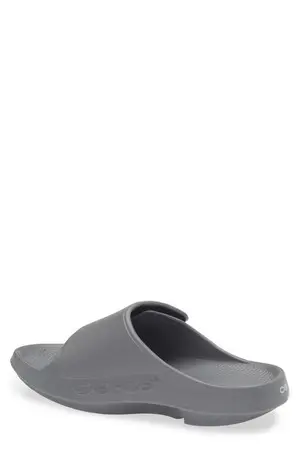 OOFOS Ooahh Sport Flex Slide Sandal - Slate