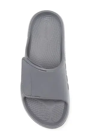 OOFOS Ooahh Sport Flex Slide Sandal - Slate