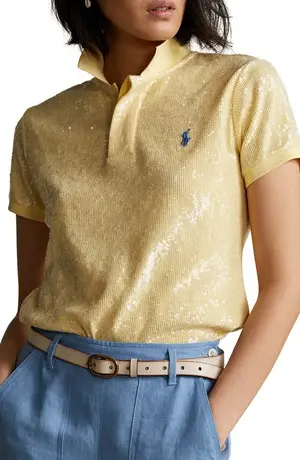 Ralph Lauren Sequin Polo