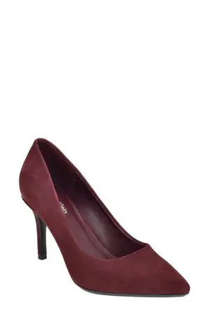 Calvin Klein Gayle Pump - Dark Red