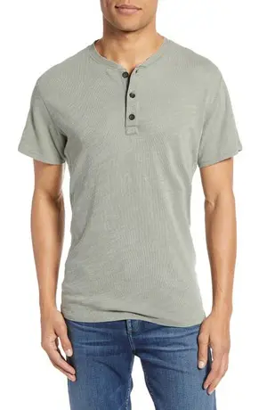 RAG & BONE Classic Short Sleeve Flame Henley