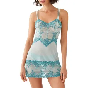 Wacoal Embrace Lace® Chemise Eggshell Blue/brittany Blue