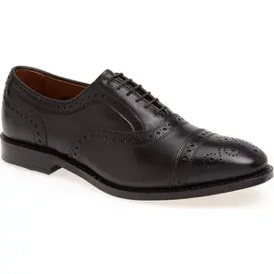 Allen Edmonds Strand Cap Toe Oxford - Black Leather