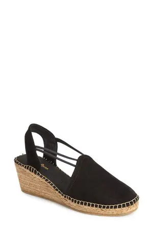 TONI PONS TONI PONS Tremp Slingback Espadrille Sandal Black