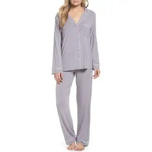 Eberjey Gisele Long Pajamas Dusk