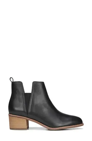 Dr. Scholl'S Amara Leather Chelsea Booties - Black Leather