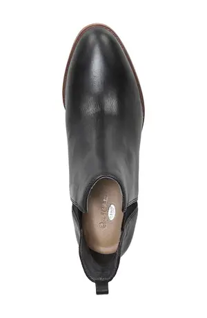 Dr. Scholl'S Amara Leather Chelsea Booties - Black Leather