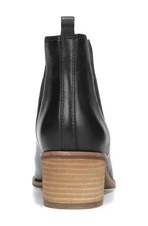 Dr. Scholl'S Amara Leather Chelsea Booties - Black Leather