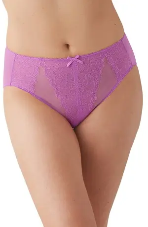 Wacoal Retro Chic High Cut Briefs First Bloom
