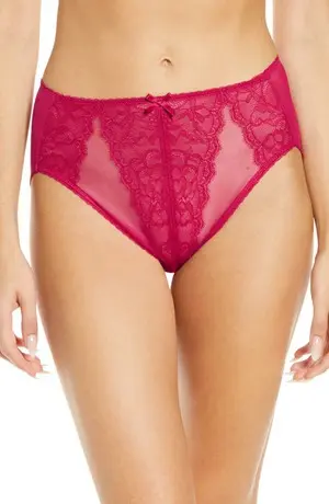 Wacoal Retro Chic High Cut Briefs Persian Red