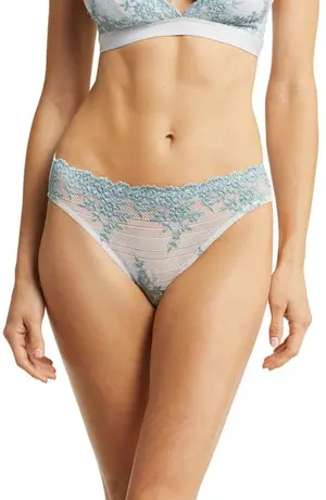 Wacoal Embrace Lace® Bikini Micro Chip/ Tourmaline