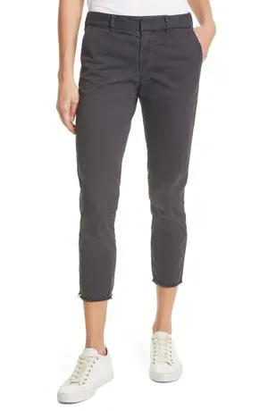 NILI LOTAN East Hampton Side Tape Crop Pants