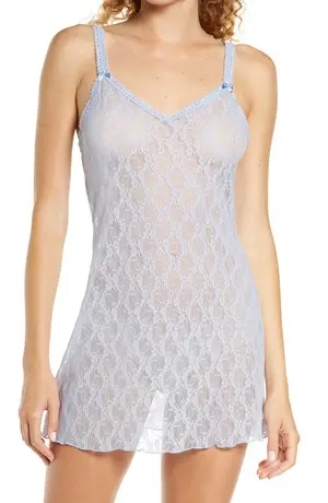 Wacoal Wacoal Lace Kiss Chemise Brunnera Blue