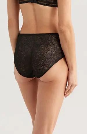Simone Perele Comete Retro Briefs - Black