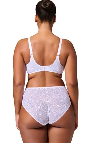 Simone Perele Comete Retro Briefs - White