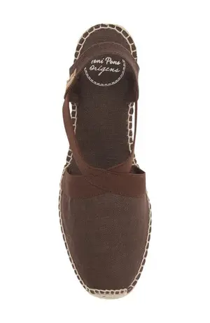 TONI PONS Ter Slingback Espadrille Sandal - Marro