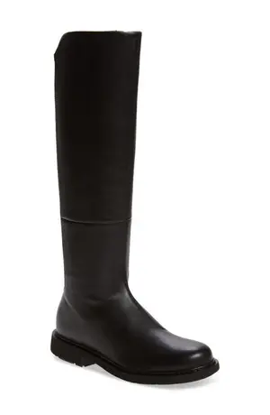 Camper Neuman Knee High Boot Black Leather