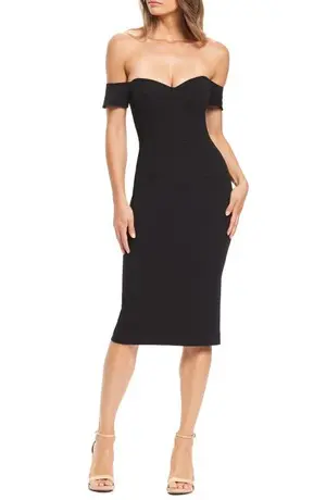 Dress The Population Bailey Dress - Black