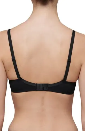 Simone Perele Delice Sheer Underwire Plunge Bra - Gem Black