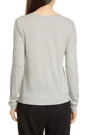 Vince Essential Long Sleeve Crewneck Tee