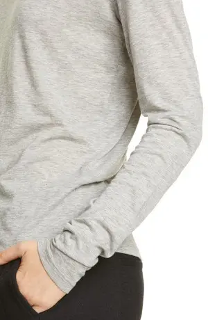 Vince Essential Long Sleeve Crewneck Tee