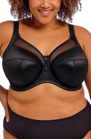 GODDESS Keira Full Figure Underwire Bra - Black