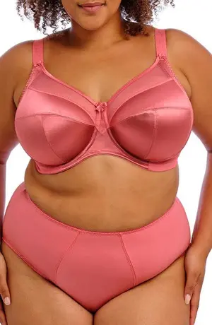 GODDESS Keira Full Figure Underwire Bra - Desert Rose