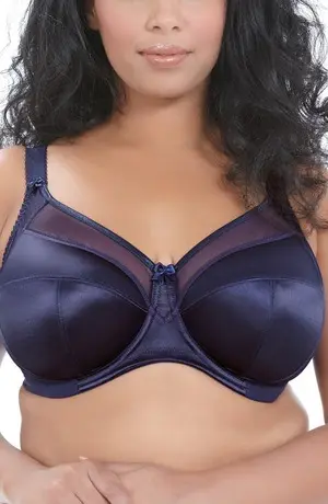 GODDESS Keira Full Figure Underwire Bra - Ink