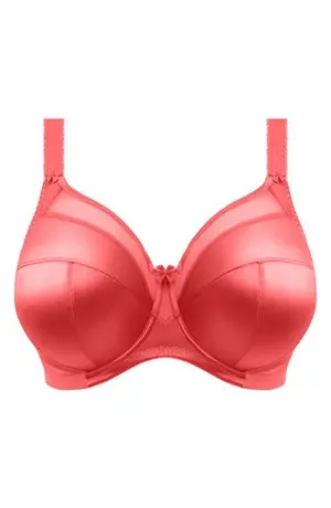 GODDESS Keira Full Figure Underwire Bra - Mineral Red