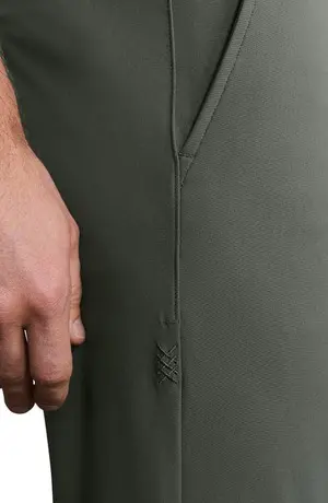 RHONE Commuter Slim Fit Trousers - Olive Shadow