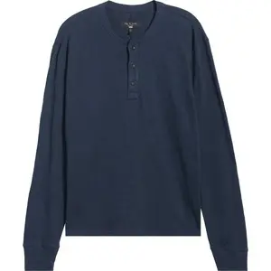 Rag & Bone Slim Fit Henley - Salute