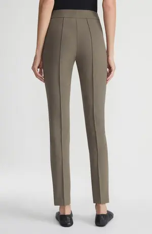Lafayette 148 New York Gramercy Acclaimed Trousers - Nougat