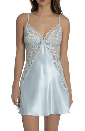 IN BLOOM BY JONQUIL Chemise Aqua