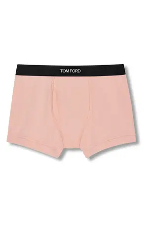 TOM FORD Cotton Stretch Jersey Boxer Briefs Blush