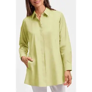 Foxcroft Shirt Tail Hem Kaftans Tunics