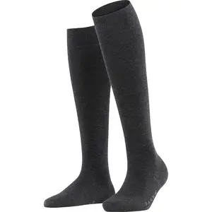 Falke Soft Merino Knee High Socks - Anthra.mel