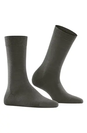 Falke Falke Soft Merino Crew Socks Military