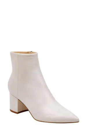 Marc Fisher Jarli Bootie - Ivory Leather