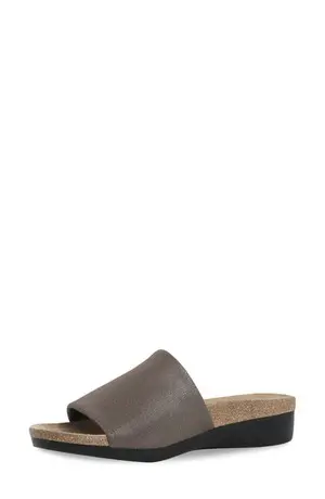 Munro Casita Slide Sandal - Mocha Metallic