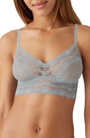 Wacoal Wacoal Lace Kiss Bralette Abyss