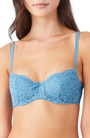 Wacoal Ciao Bella Underwire Balconette Bra Niagara