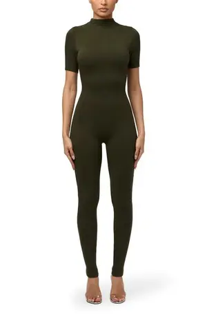 Naked Wardrobe Short Sleeve Jumpsuits