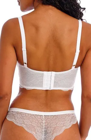 Freya Fancies Full Figure Longline Underwire Bra - White