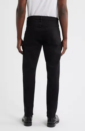 FRAME L'homme Athletic Slim Fit Jeans - Noir