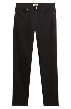 FRAME L'homme Athletic Slim Fit Jeans - Noir