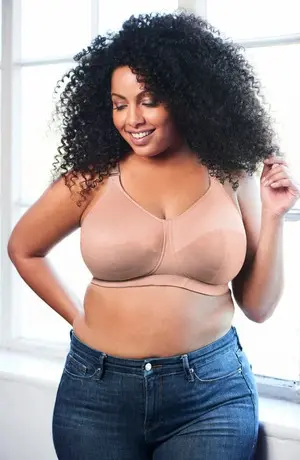 GODDESS Celeste Full Figure Soft Cup Bra - Fawn